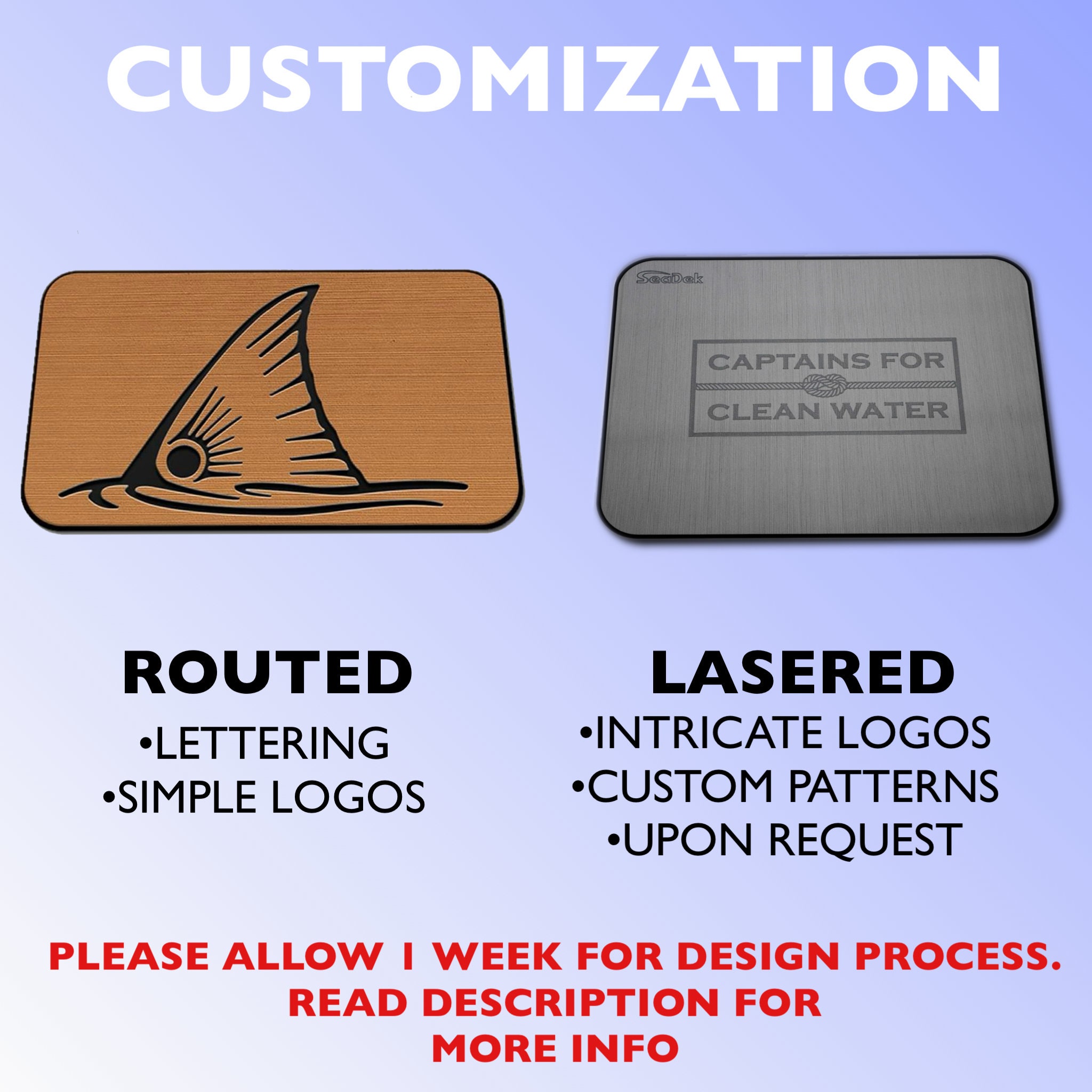 Seadek PERSONALIZED YETI Cooler Top! CUSTOM Peel-and-stick Foam Cooler ...