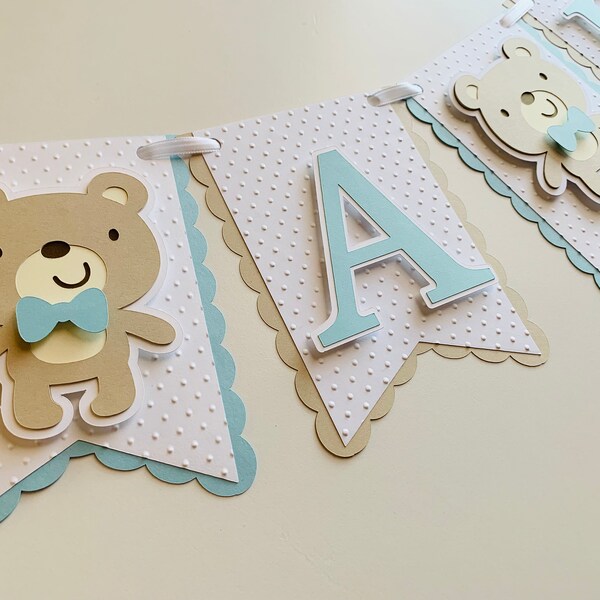 Teddy Bear Banner - Etsy