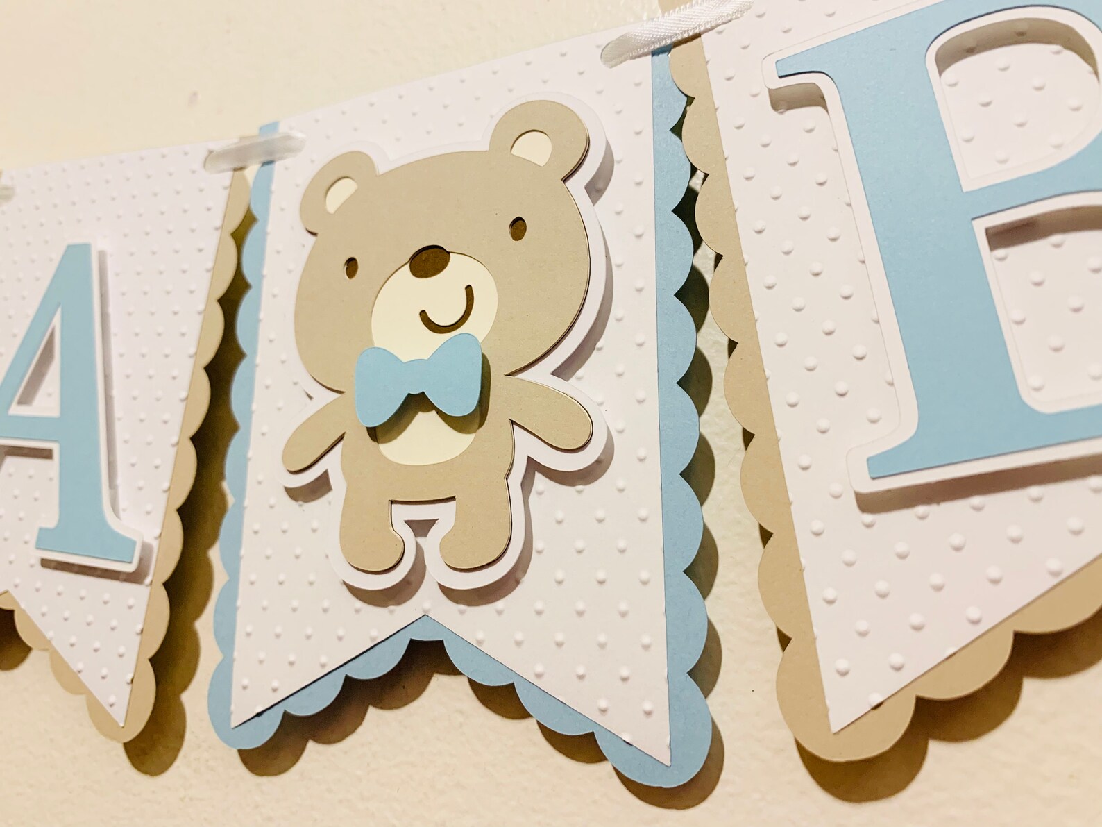 Teddy Bear Baby Shower Teddy Bear Banner Boy Baby Shower - Etsy