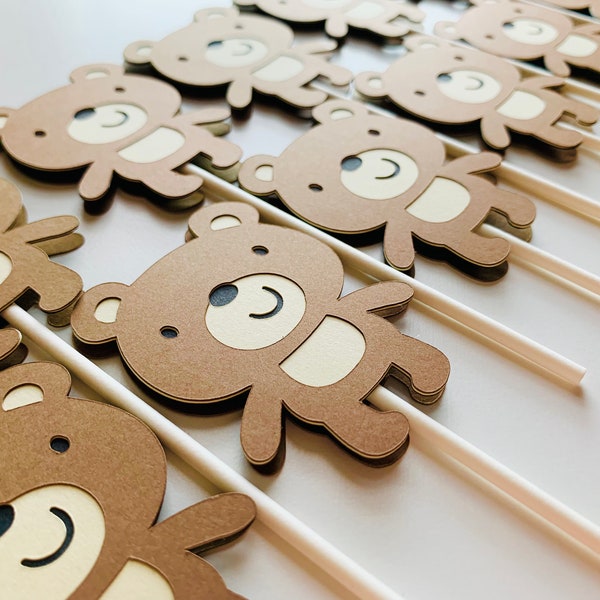 Bear Toppers - Etsy