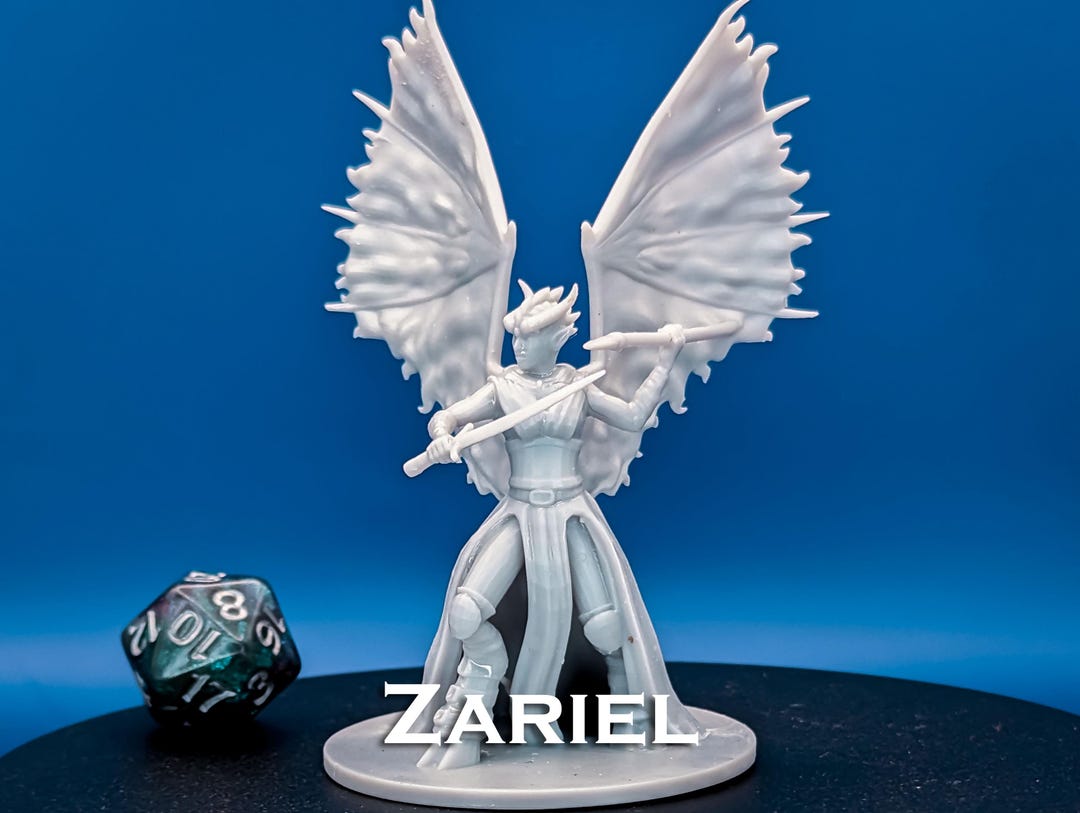 Zariel Miniature for D&D, Dungeons and Dragons, Pathfinder and Other ...