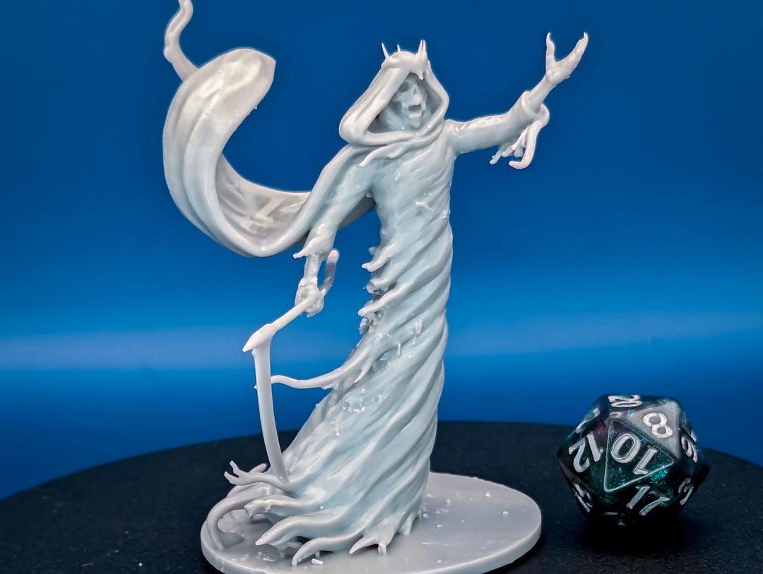 Grim Reaper Miniature for D&D, Dungeons and Dragons, Pathfinder and ...