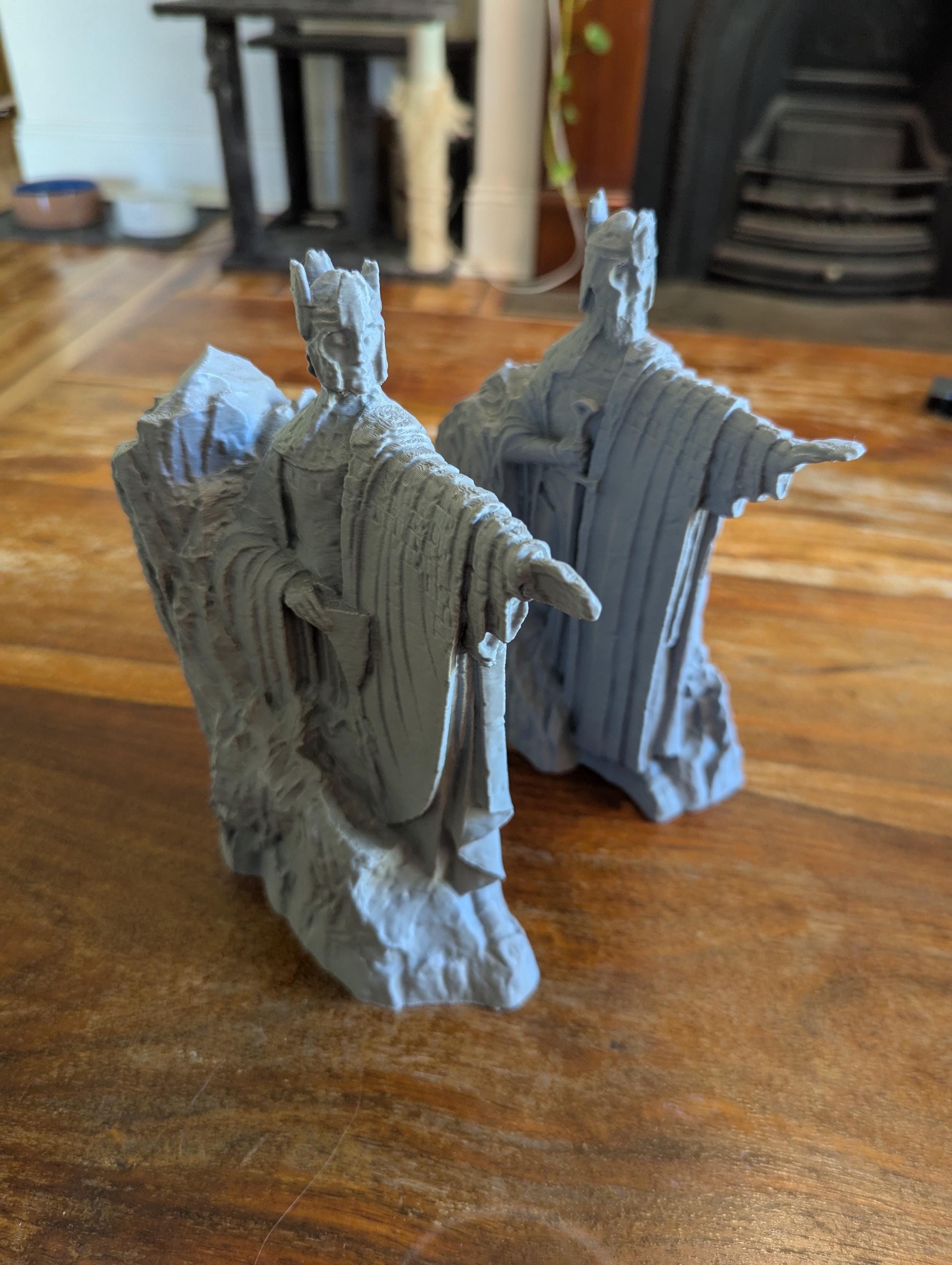Lord of the Rings Argonath Statues | 20cm Tall | Heavyweight PLA 3D ...