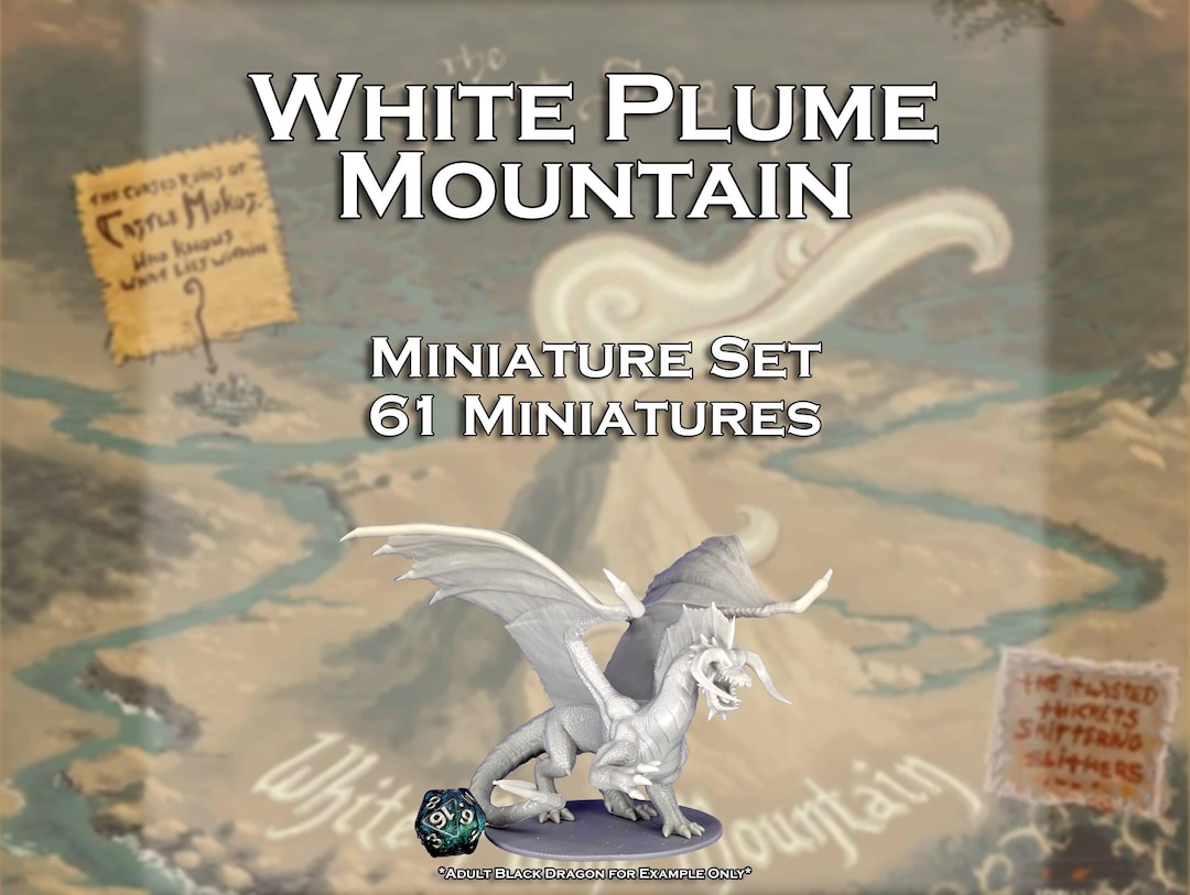 White Plume Mountain Full Module Set | 61 Miniatures | Tales From the Yawning Portal | 28mm ...