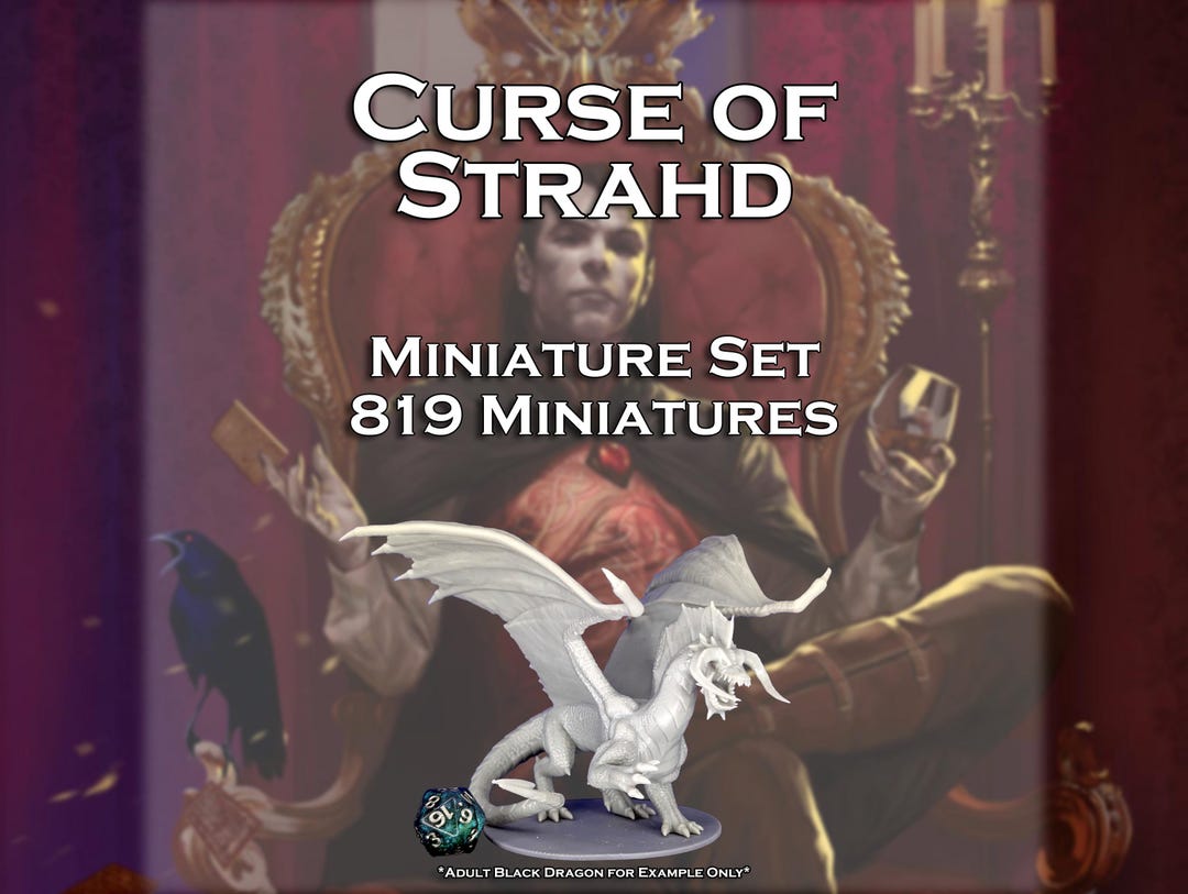 Curse of Strahd Full Campaign Set | 819 Miniatures | 28mm Scale ...