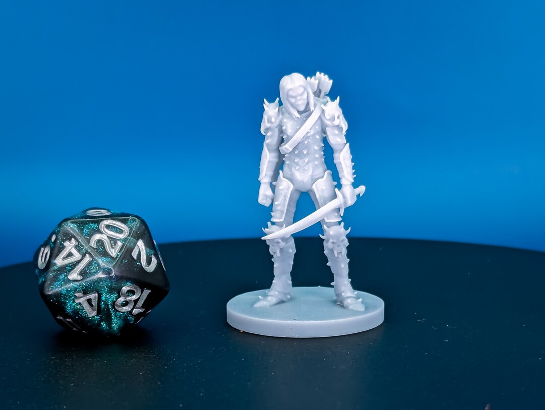 Wight 28mm Scale Dnd D&D Tabletop Miniature Mini Mind Flayer - Etsy