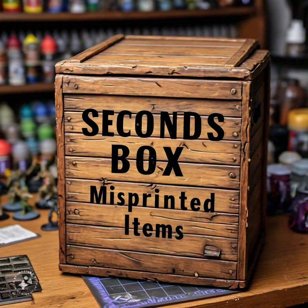 Seconds Box for D&D Miniatures - Etsy Australia