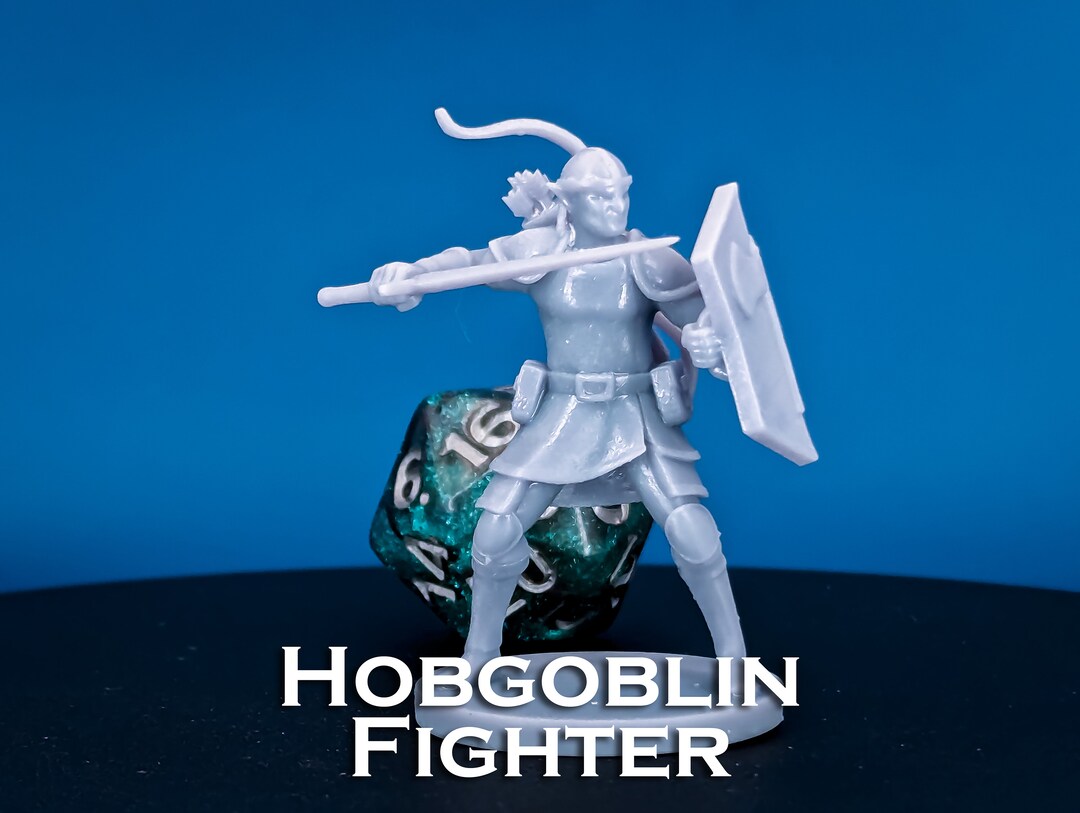 Hobgoblin Fighter Warrior Miniature for D&D, Dungeons and Dragons ...