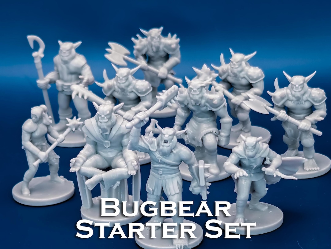 Bugbear Starter Set | 10 Miniatures Starter Set - 28mm Scale Dnd D&D ...