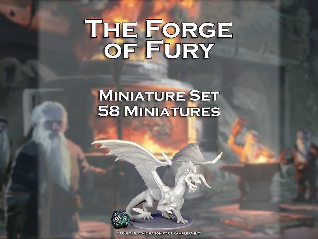 The Forge of Fury Full Module Set | 58 Miniatures | Tales From the ...
