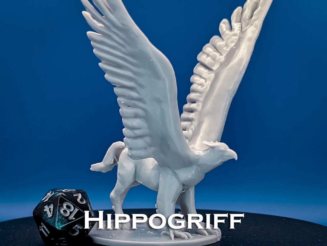 Hippogriff Miniature for D&D, Dungeons and Dragons, Pathfinder and ...