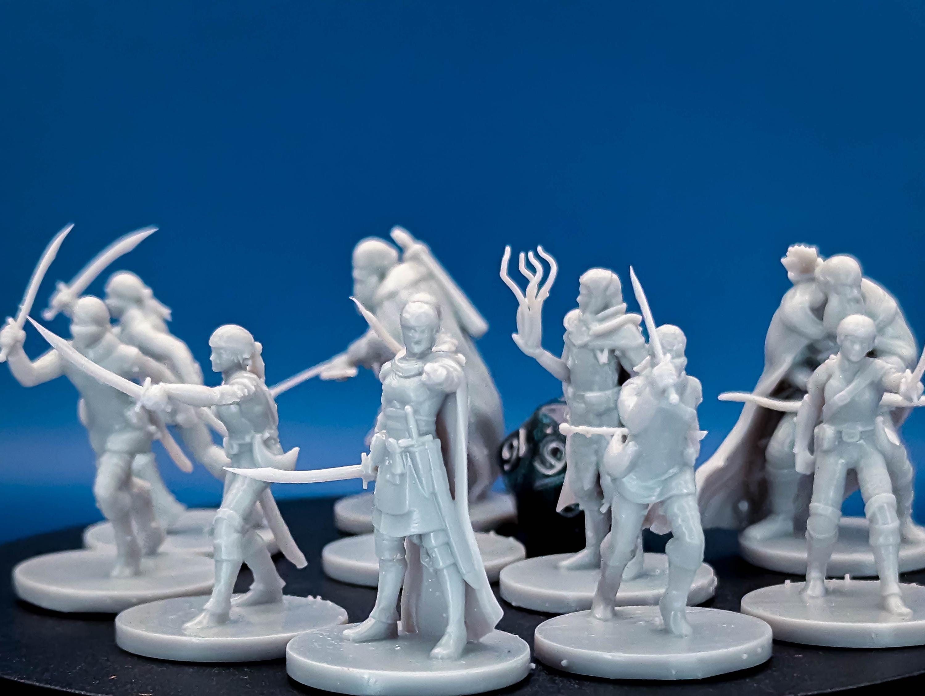 Bandit Pack 10 Miniatures Starter Set 28mm Scale Dnd D&D Tabletop ...
