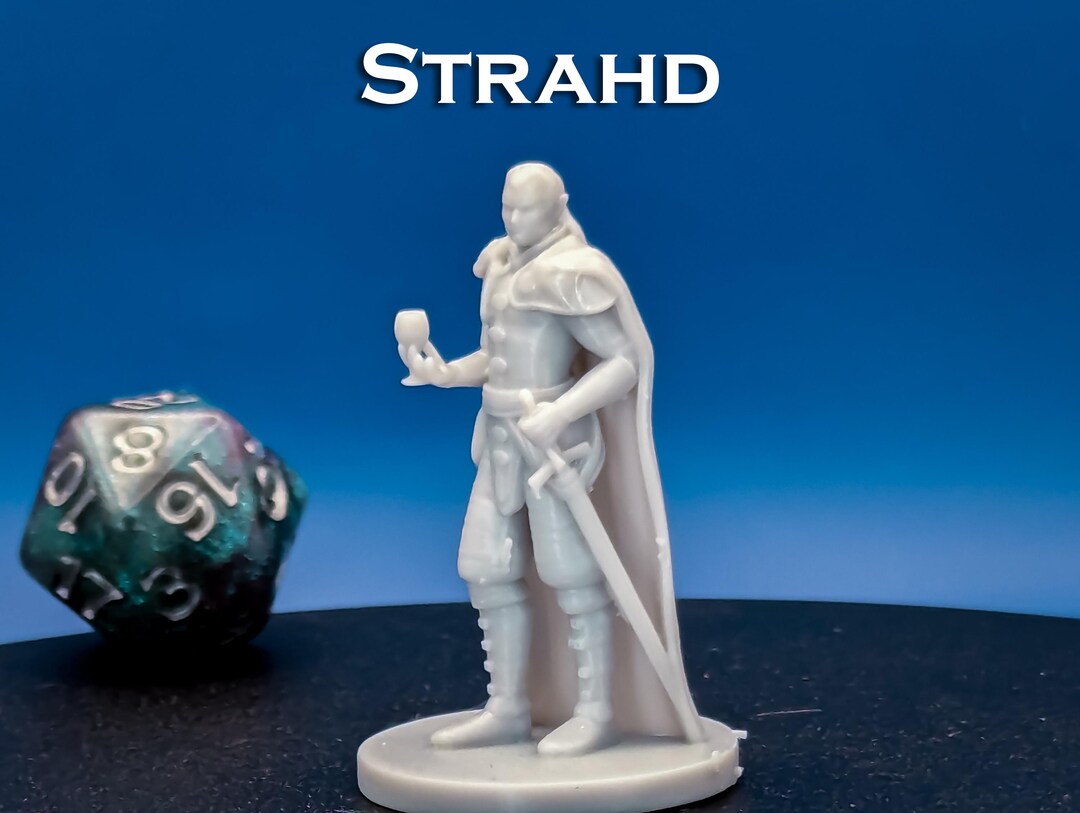 Strahd Miniature for D&D, Dungeons and Dragons, Pathfinder and Other ...
