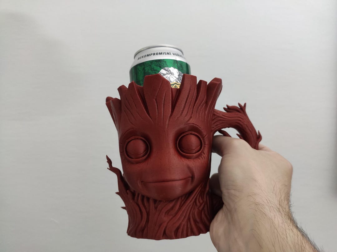 Baby Groot Can Holder – Tree Guardian Beer Mug, Fantasy Drink Holder ...