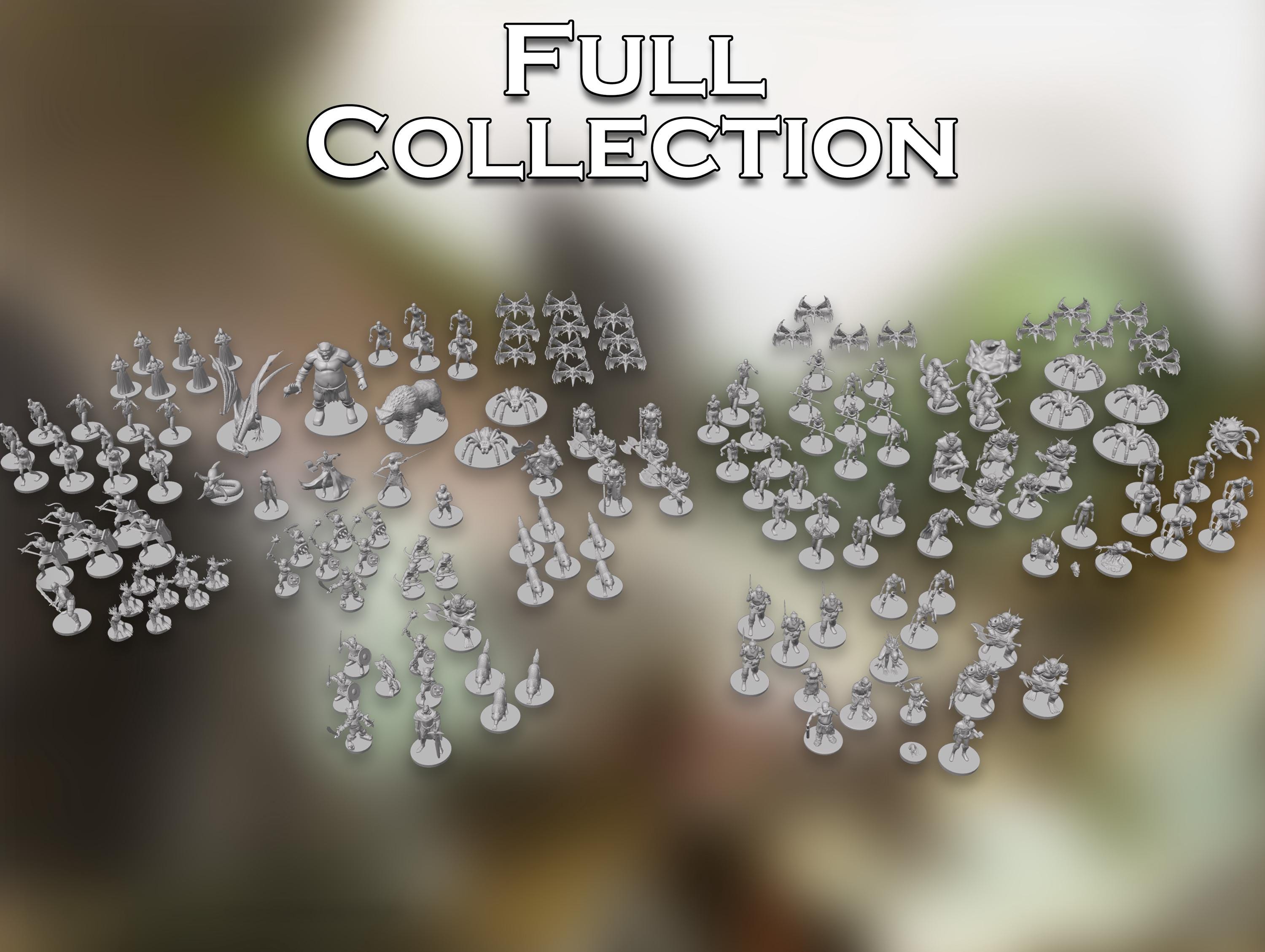 Lost Mine of Phandelver Miniature Set | 161 D&D Miniatures, 28mm Scale ...
