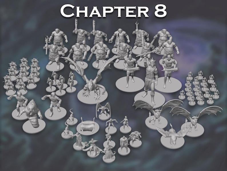 Hoard of the Dragon Queen Full Campaign Set | 430 Miniatures | 28mm ...