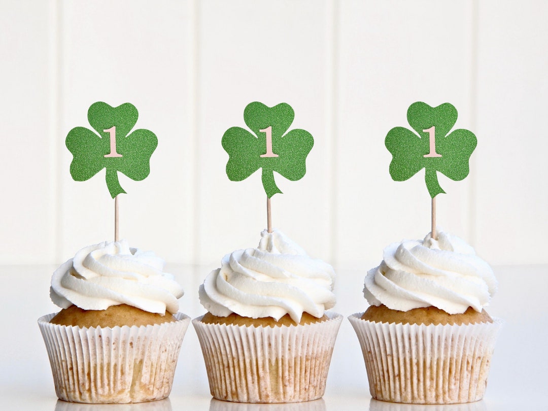 Shamrock St Patricks Day Birthday Cake Topper/st Patricks Day Party ...