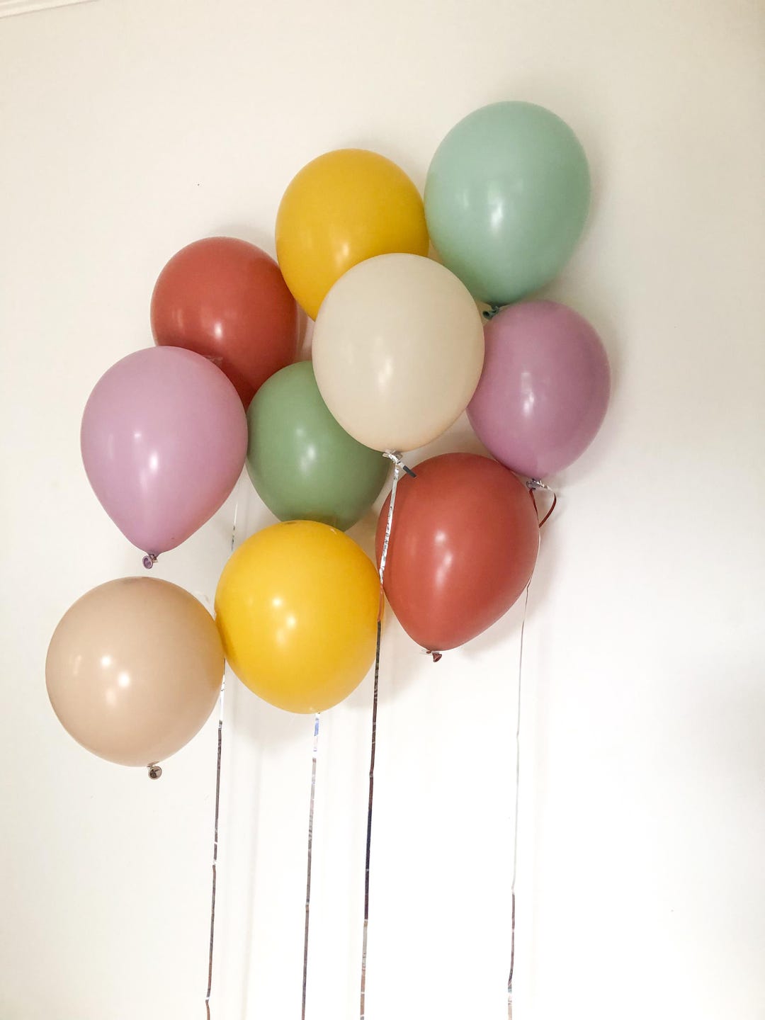 10 Earthy Boho Luxe Individual Balloons | First Groovy Birthday Party ...