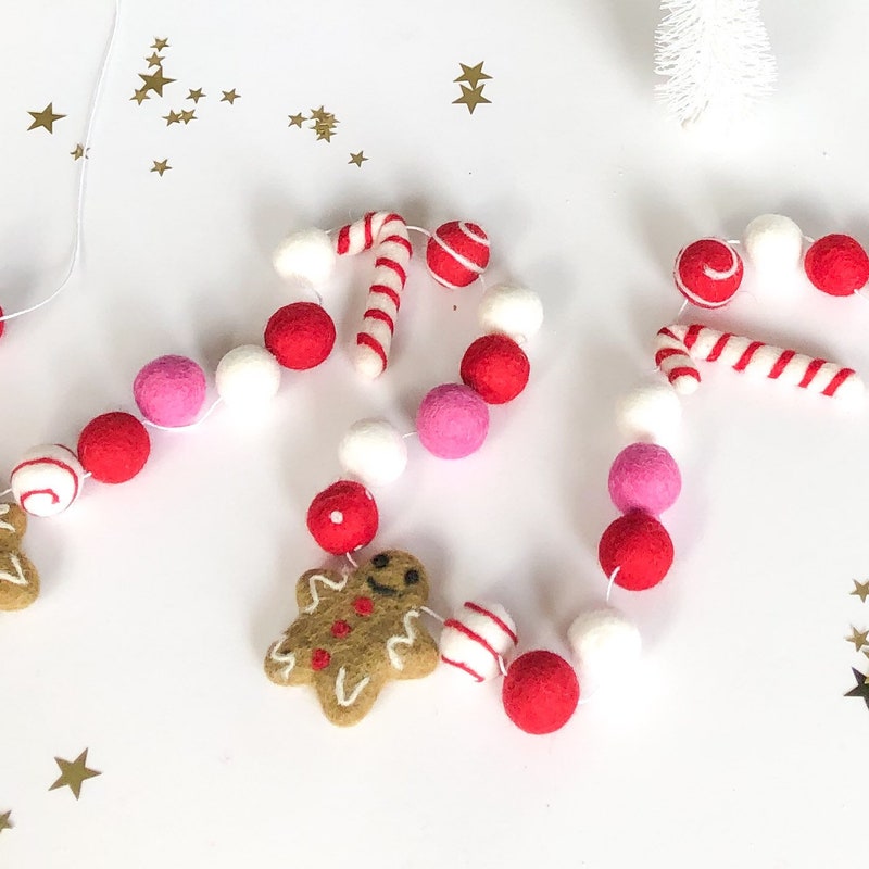 Gingerbread Garland - Etsy