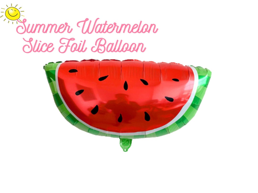 25 Inch Watermelon Balloon/foil Watermelon Balloon/ Melon Balloon/ One ...