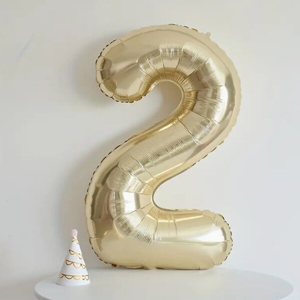Number 2 Balloon - Etsy