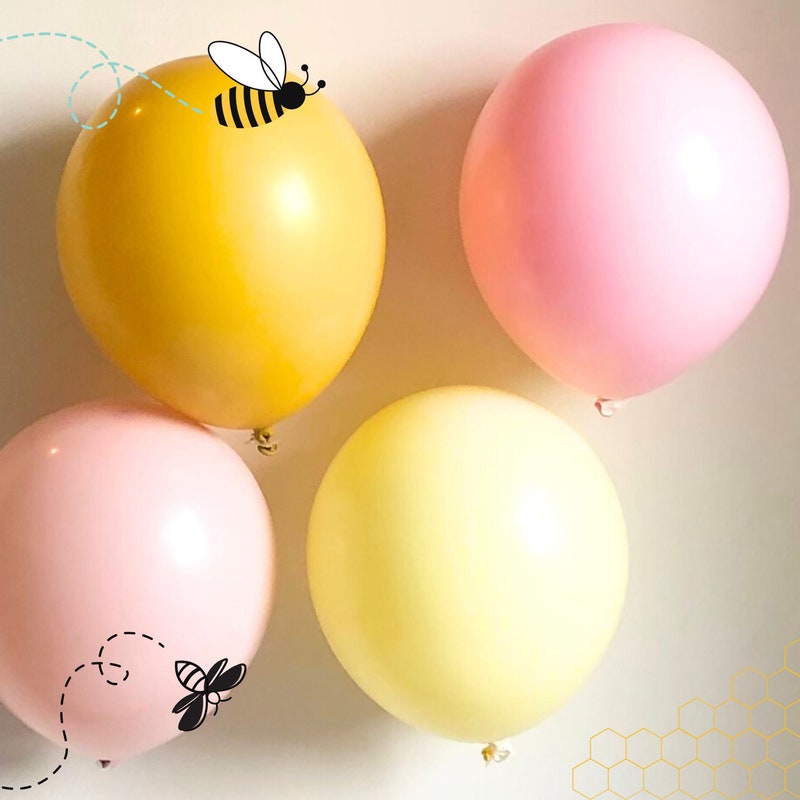 Honey Bee Balloons - Etsy