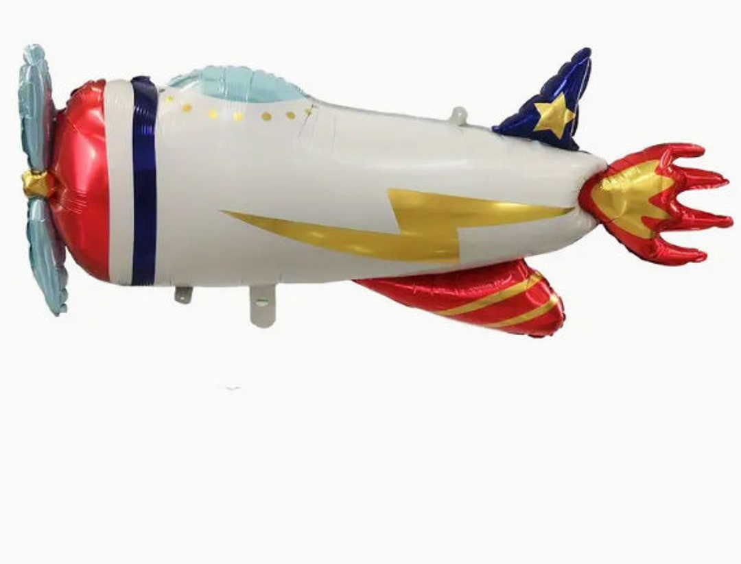 Vintage Airplane Balloon Space Balloon First Trip Around the Sun Space ...