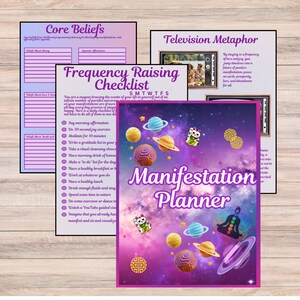 Manifestation Planner Printable or Digital iPad Daily Pages Law of ...