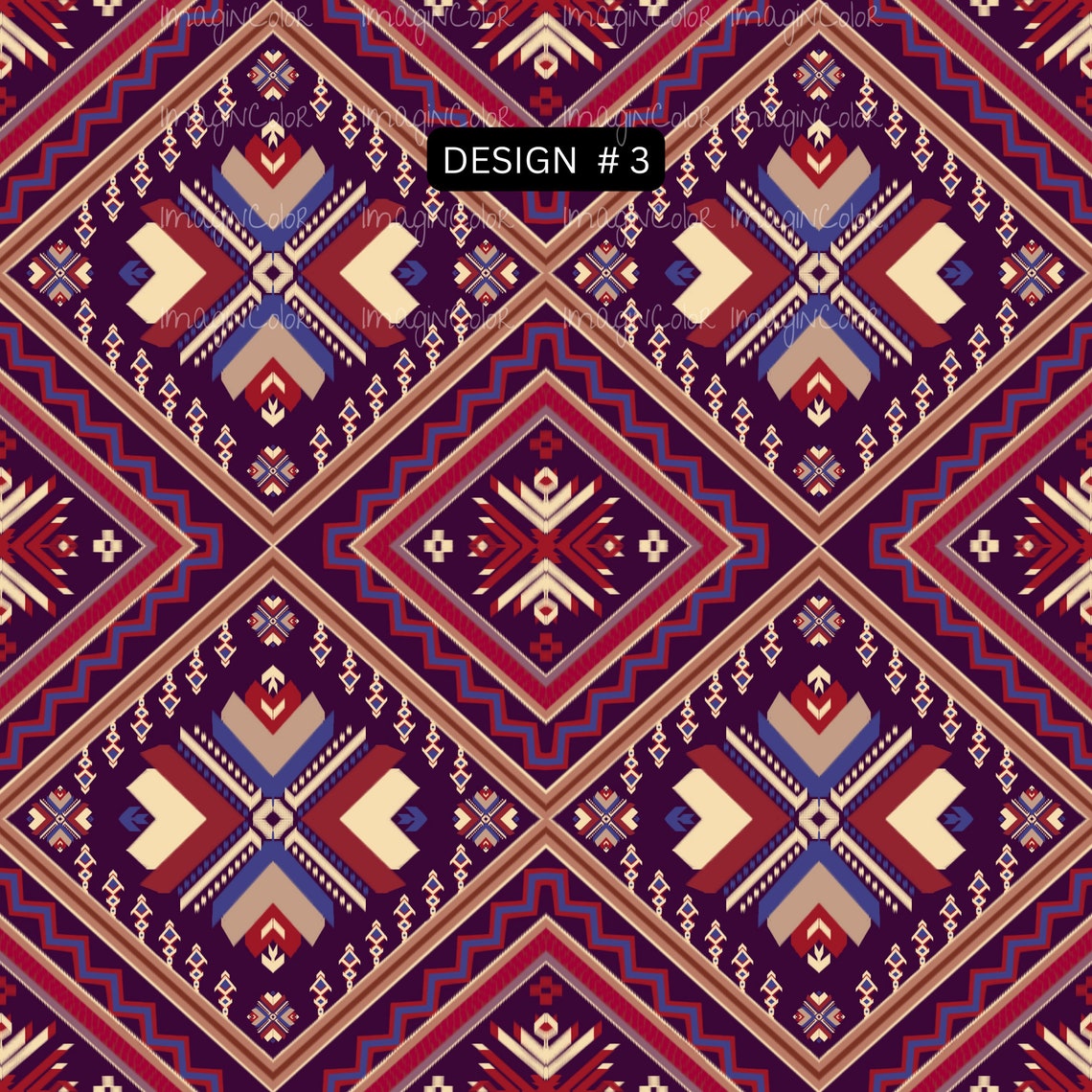 Ikat Seamless Pattern,abstract Ikat,aztec Geometric,ethnic Texture,thai ...