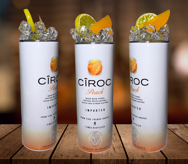 Ciroc Inspired 20oz Skinny Tumblers - Etsy