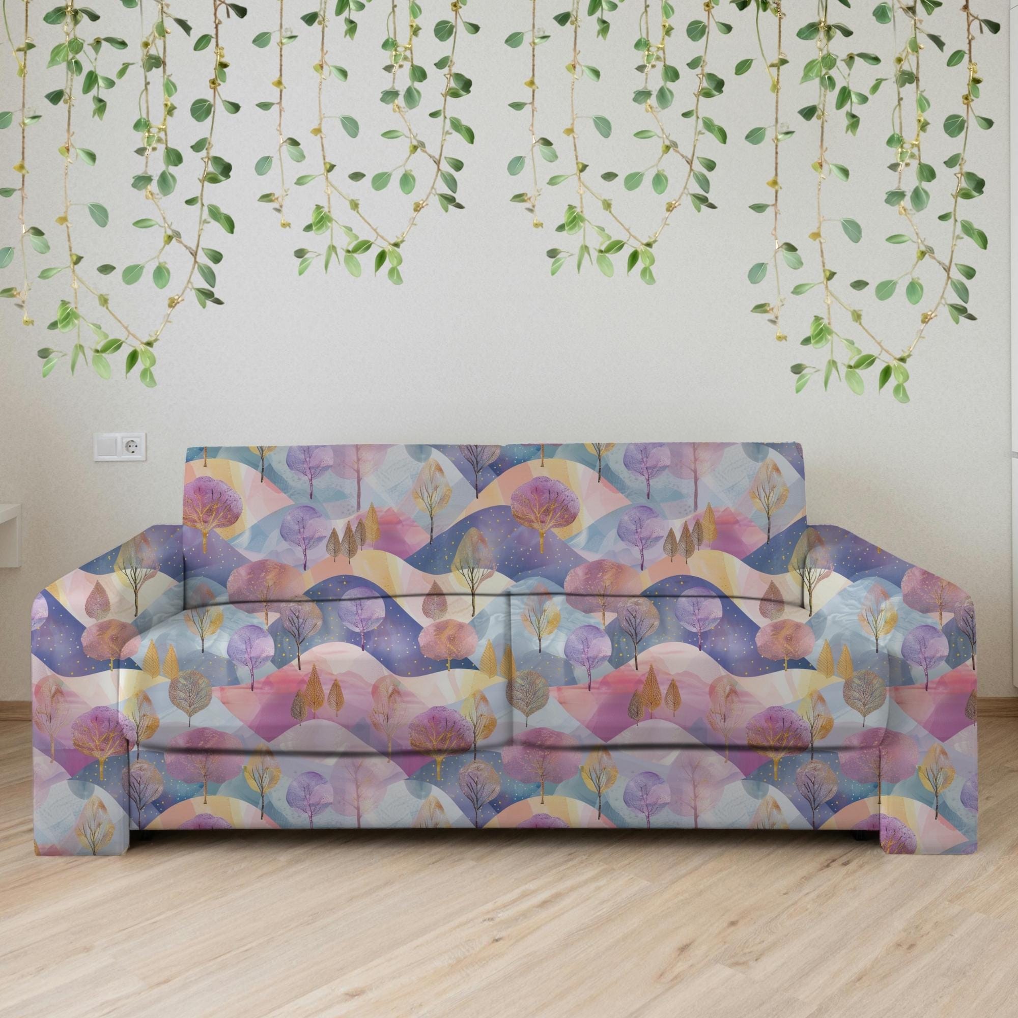 Seamless Nature Landscape Patterns Digital Download Printable Paper ...