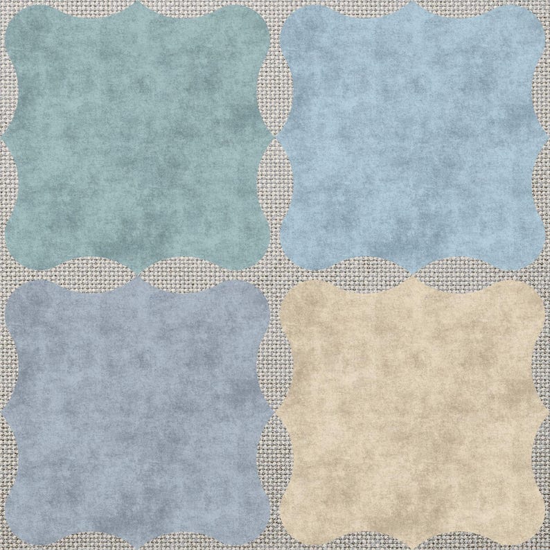 Grunge Texture Digital Paper Pack, Seamless Vintage Backgrounds (PNG ...