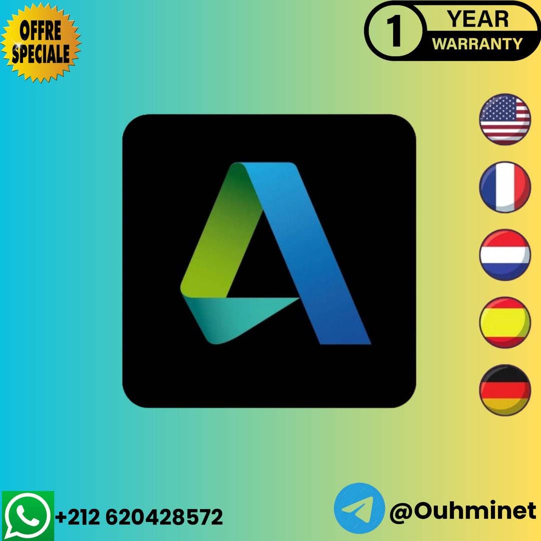 Autodesk All Apps 2024 for Windows & Macos 12 Months Activation Full ...