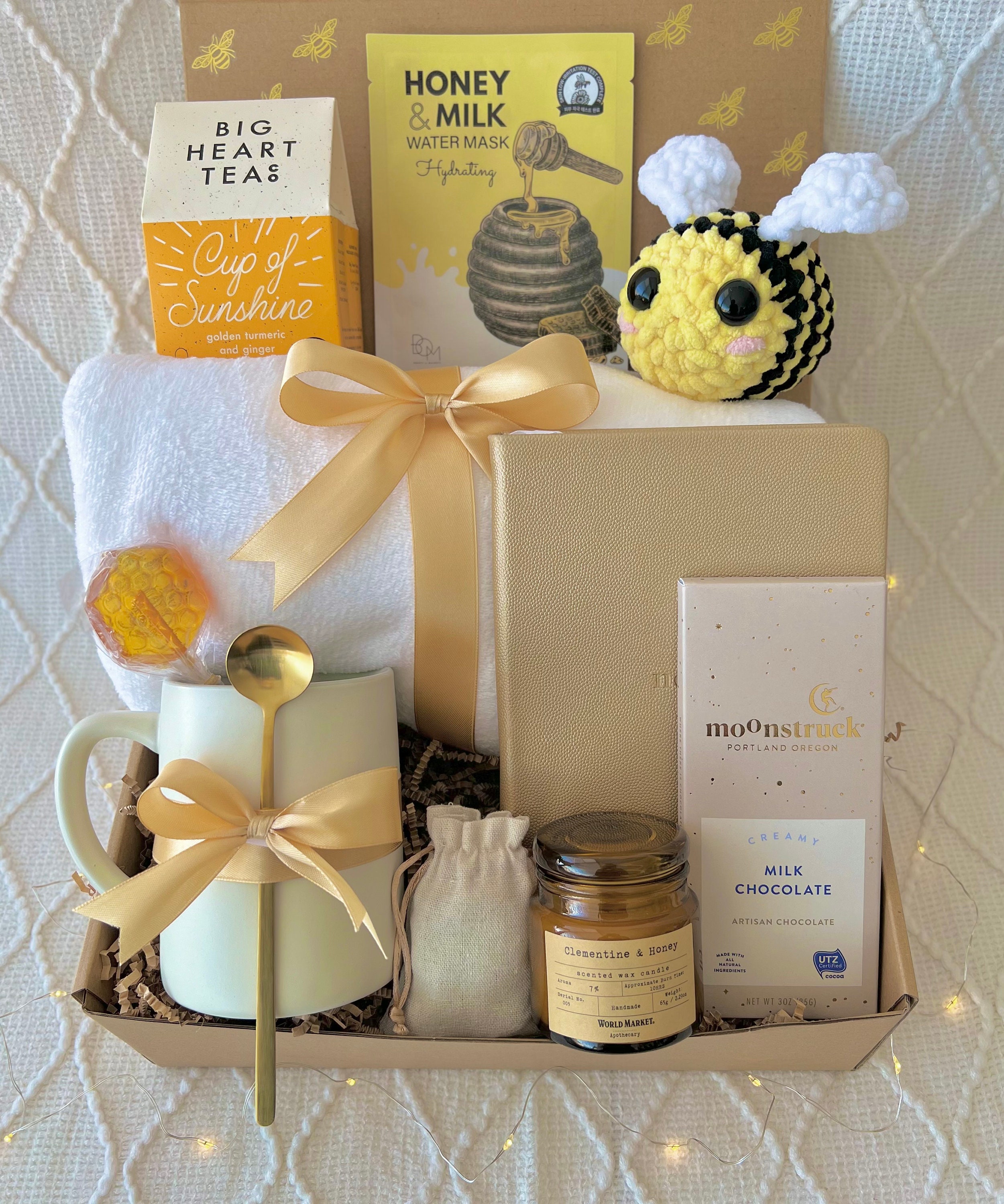 Sunshine Gift Box, Sending Hugs Care Package, Thinking of You Gift, Sympathy Gift, Gifts for Her ...