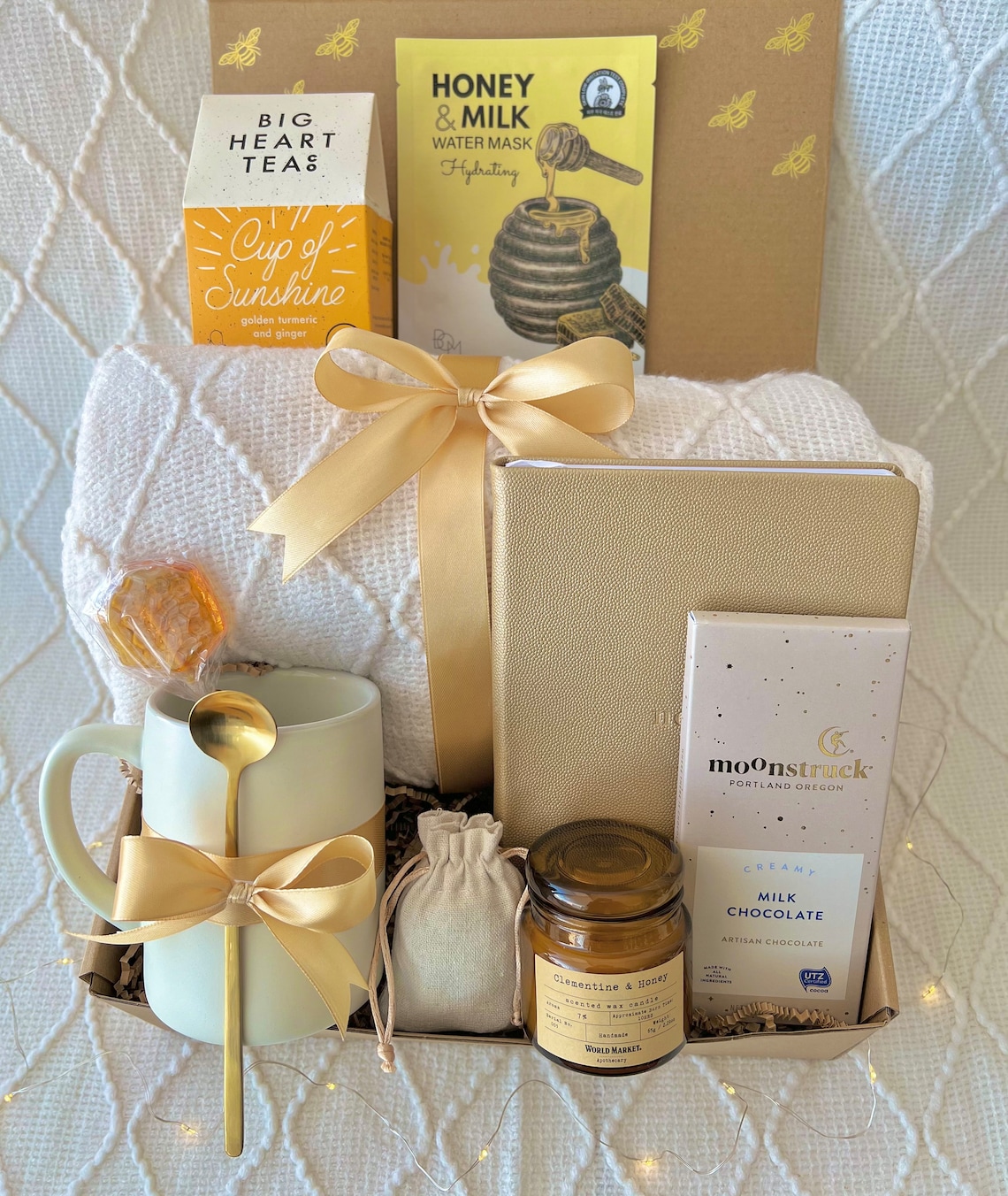 Sunshine Gift Box, Sending Hugs Care Package, Thinking of You Gift, Sympathy Gift, Gifts for Her ...