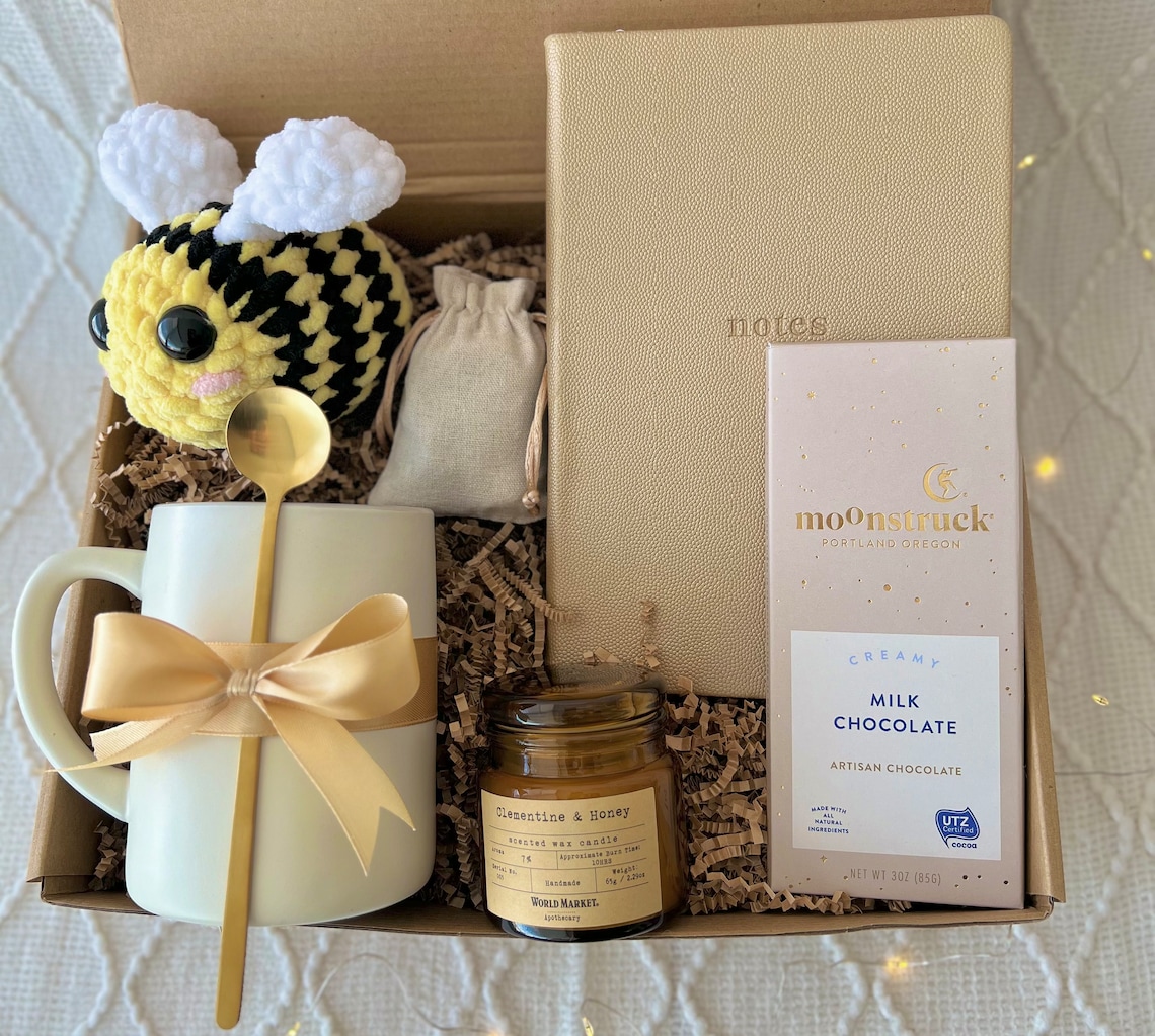 Sunshine Gift Box, Sending Hugs Care Package, Thinking of You Gift, Sympathy Gift, Gifts for Her ...