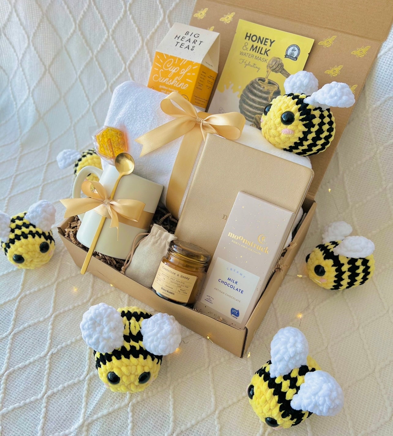 Sunshine Gift Box, Sending Hugs Care Package, Thinking of You Gift, Sympathy Gift, Gifts for Her ...