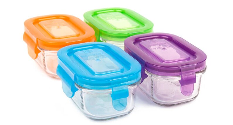 Mini Glass Tub Food Containers - Etsy