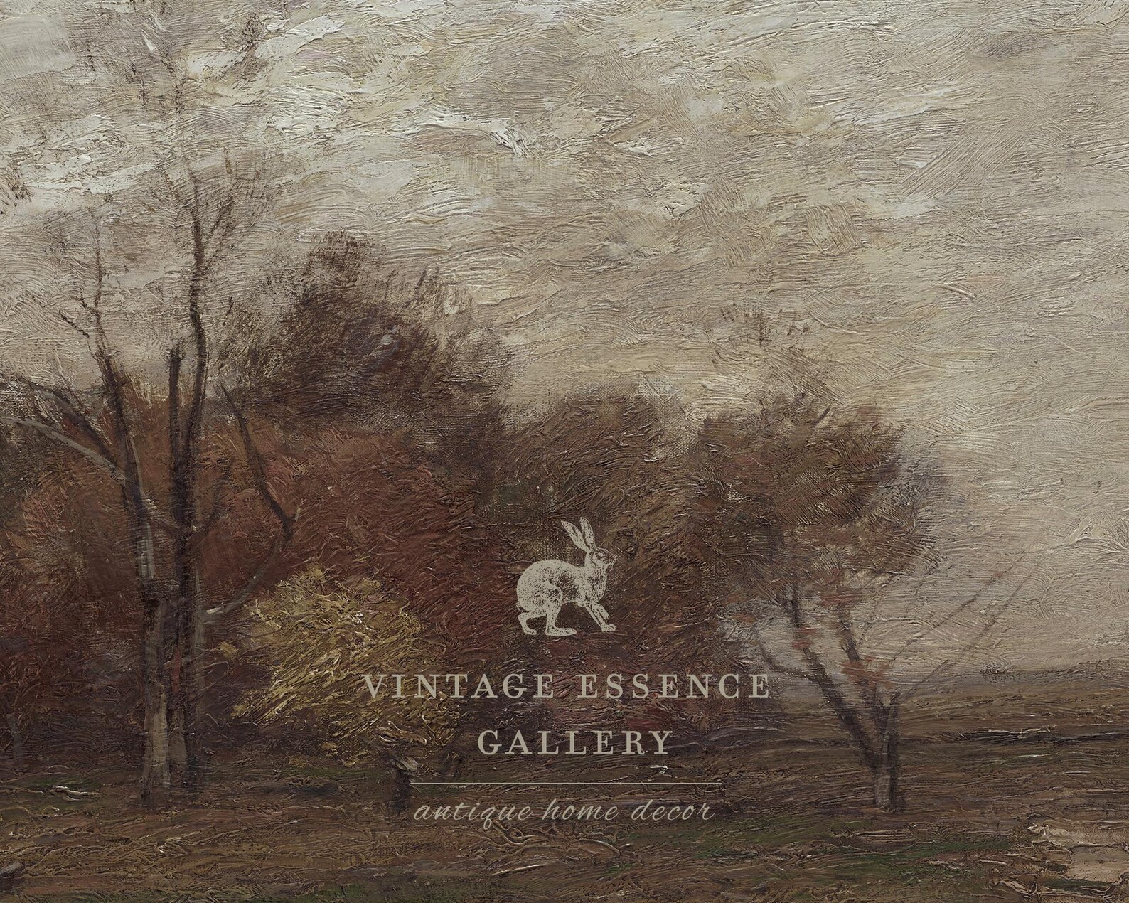 Set of 3 Prints | Vintage Moody Autumn Landscape | PRINTABLE Aesthetic ...