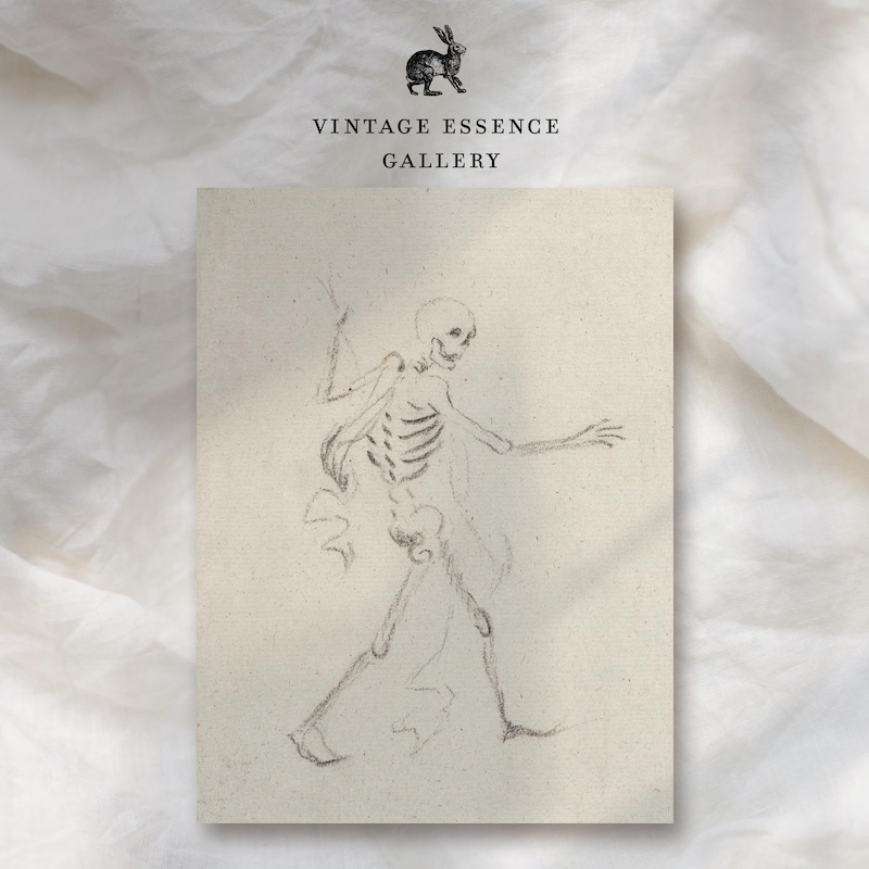 Creepy Charcoal Drawing - Etsy