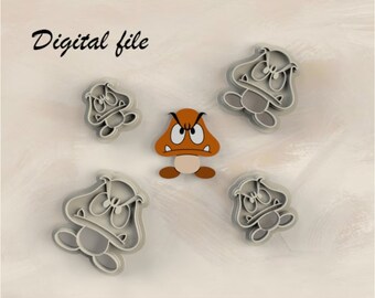 Sloth Polymer Clay Cutter Digital STL File 4 Sizes Sharp Clean Cut - Etsy