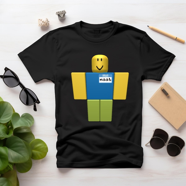 Roblox Noob Shirt Etsy 2573