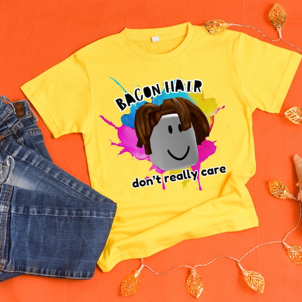 Roblox Bacon Shirt - Etsy