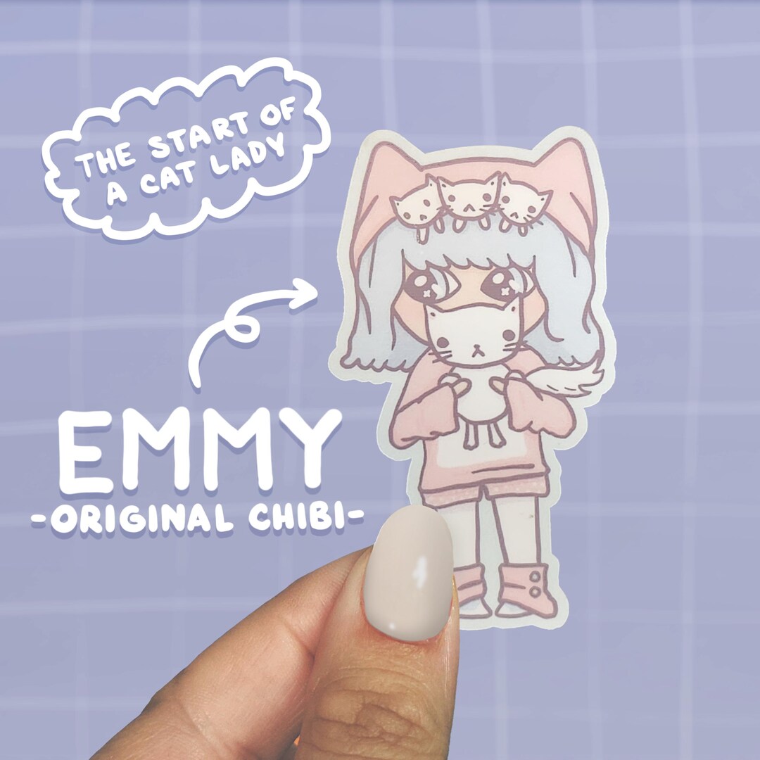 Emmy || Chibis Collection || Vinyl Sticker - Etsy