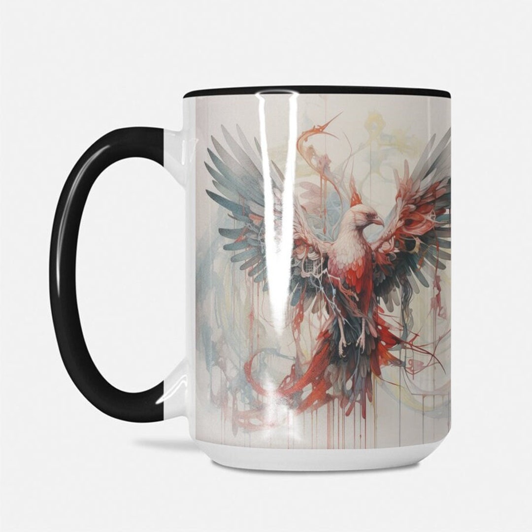 Bleeding Phoenix, Cthulhu 15oz Tea Mug - Lovecraftian - Etsy