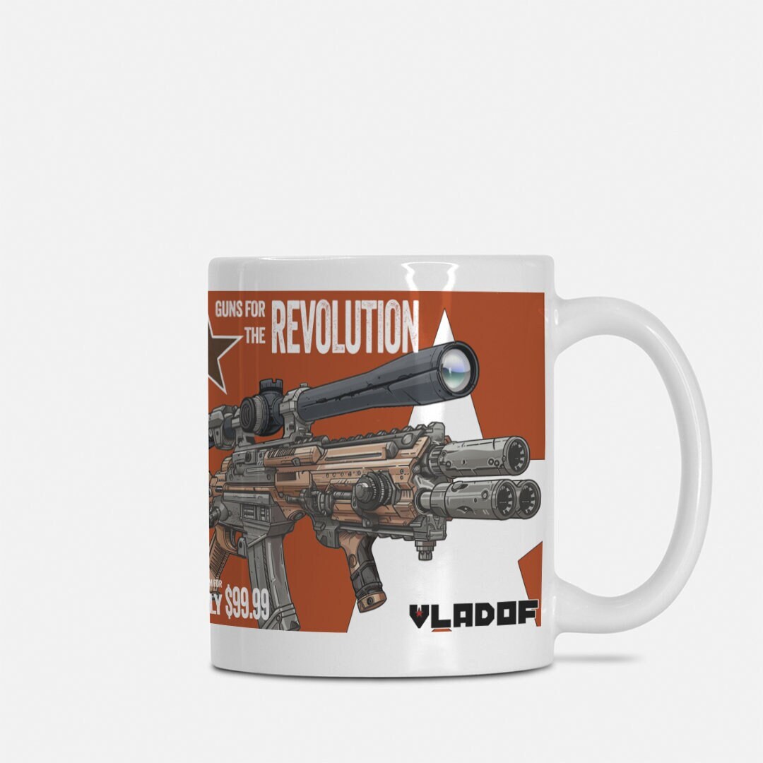 Vladof Arms, Guns for the Revolution Borderlands 2 Mug 11oz - Etsy