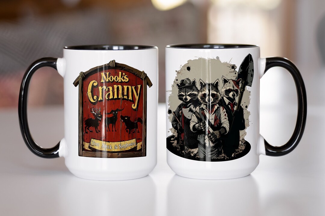 Tom Nook Mafia Mug, Animal Crossing New Horizons (ACNH) 15oz - Etsy