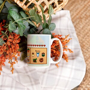 Stardew Valley Mug Featuring the Character of Maru, Along With Her Most ...