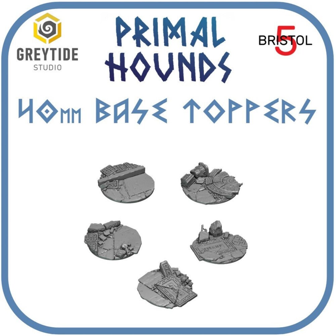 40mm Base Toppers - Primal Hounds - Etsy