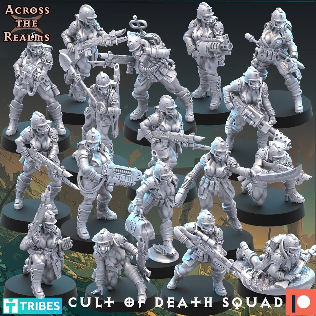 Cult of Death Rifle Squad Pinup Corps - Etsy